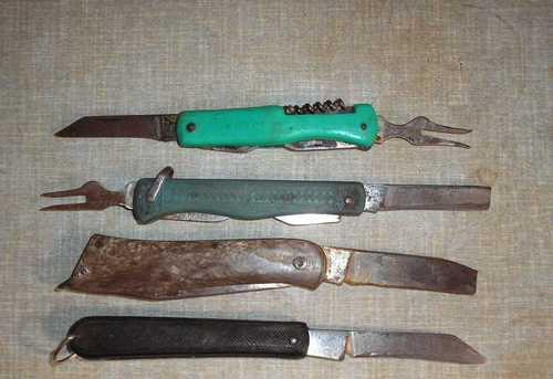 Ножики СССР перочинные б\у для похода в лес