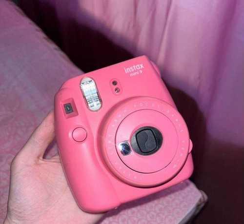 Компактный фотоаппарат Instax mini 9 розовый