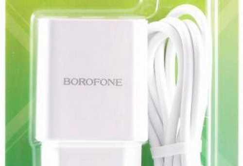 Набор 2 в 1 сзу + Кабель для Apple borofone BA20A