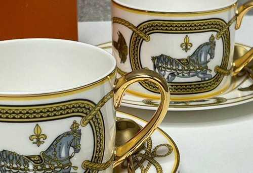 Чайный сервиз кофейный hermes