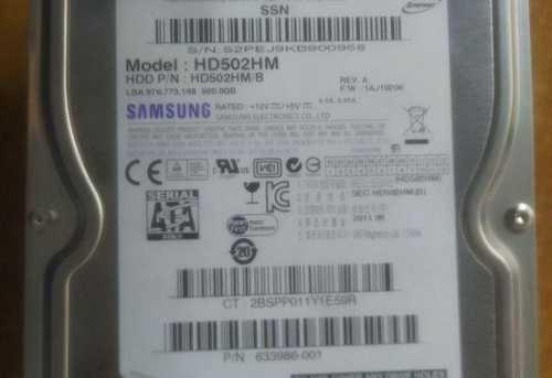 HDD 500gb 3.5 Samsung HD502HM