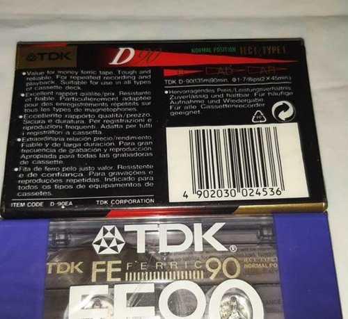 Аудио кассеты TDK-90