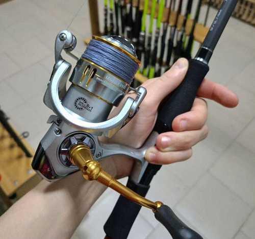 Готовый Спиннинг Nautilus Shock 270см 7-35гр