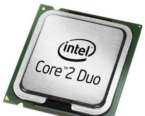 Процессор Intel Core 2 Duo E6400 на плате