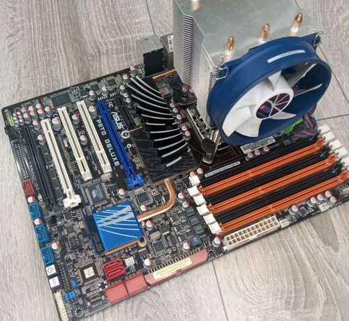 Комплект Asus P6TD deluxe + i7-960 + Cooler Titan