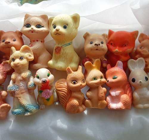 Игрушки СССР Резина 15 шт Цена за все