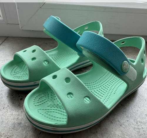 Детские сандали crocs размер c12