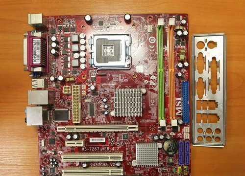 Материнская плата MSI MS-7267 ver 4.2 Lga775