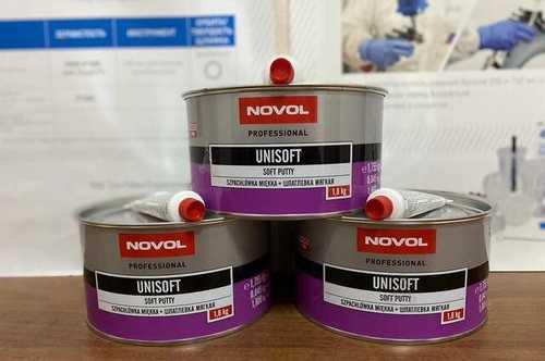 Шпатлевка Novol unisoft мягкая 1.8 кг