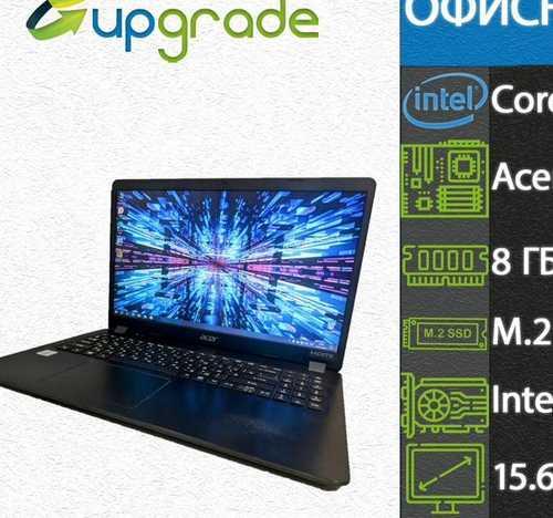 Ноутбук 15.6" Acer Core i5-1035G1/8Gb/SSD 256Gb