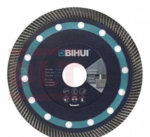 Алмазный диск bihui super thin turbo, 125мм dcbn5