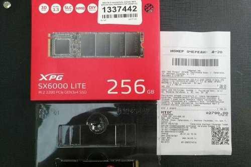 Ssd m2 2280 256gb Adata xpg sx6000 lite