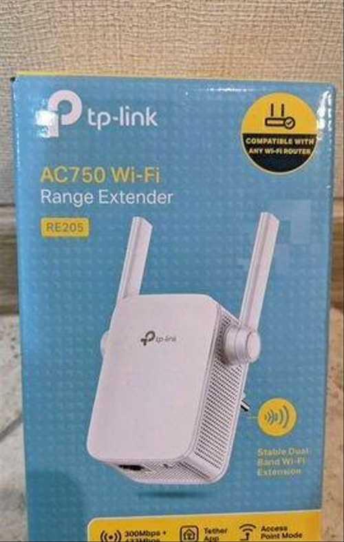 Усилитель wifi сигнала (повторитель) tp-link AC750