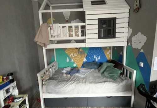 Детская кровать кровать домик
