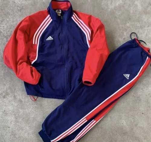 Винтажный спортивный костюм adidas 90 х