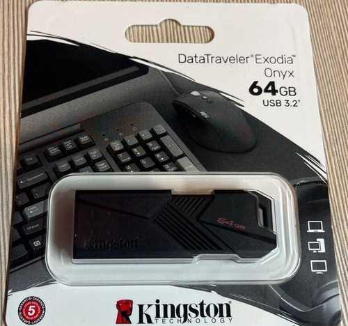 Kingston DataTraveler Exodua Onyx 64gb usb3.2