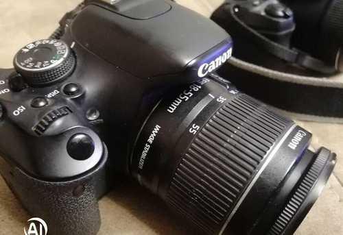 Canon 600D фотоаппарат зеркальный