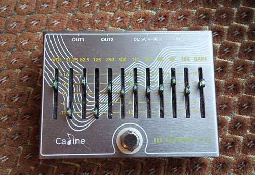 Гитарная педаль эквалайзер Caline 10 Band EQ