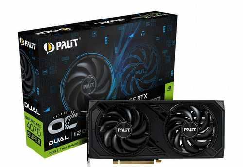 Видеокарта Palit RTX4070 super dual OC 12Gb