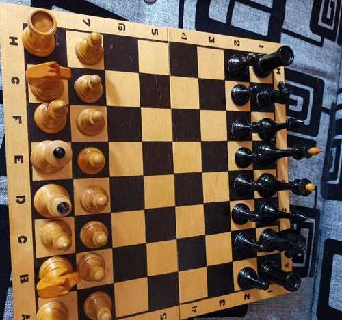 Шахматы деревянные СССР в отличном состоянии
