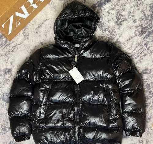 Пуховик Zara x Moncler puffer jacket (Арт.93160)