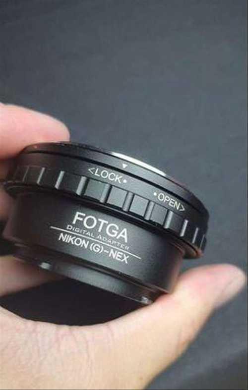Адаптер Sony E - Nikon F