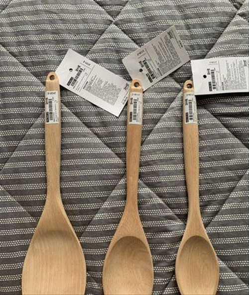 IKEA ложка лопатка деревянная