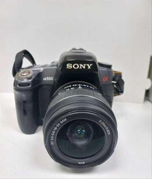 Фотоаппарат Sony Alpha dslr-A550