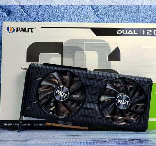 Видеокарта Palit Dual RTX 3060 12GB