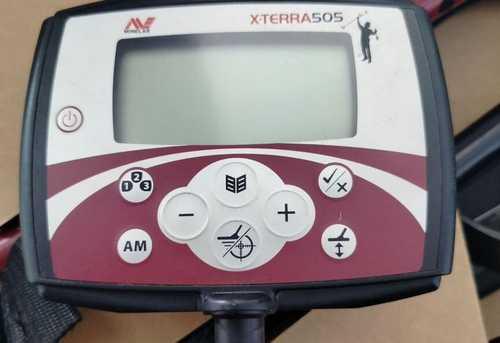 Minelab X-terra 505 металлоискатель бу