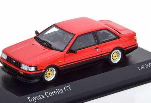 1/43 Toyota Corolla GT 1984 Minichamps limited Rar