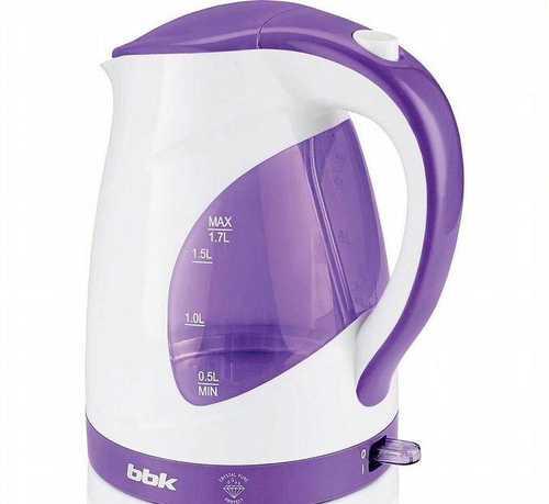 Чайник BBK EK1700P белый / фиолетовый