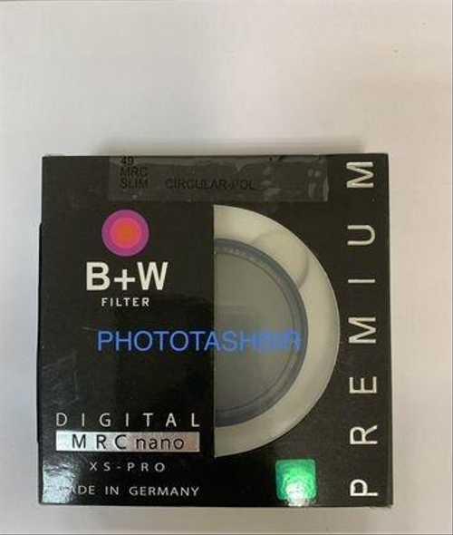 Светофильтр B+W 49 mm CPL XS-Pro Digital