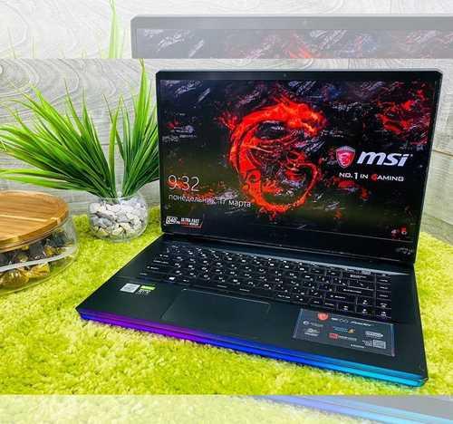 Игровой MSI 15.6" i7-10750H 8Gb RTX 2060 240Гц