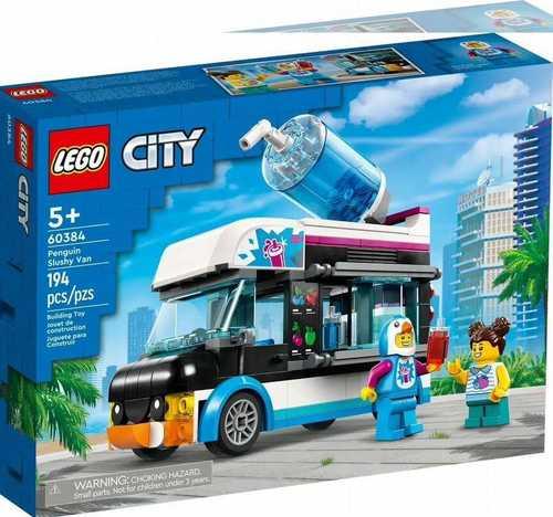 Lego City Фургон для шейков Пингвин 60384