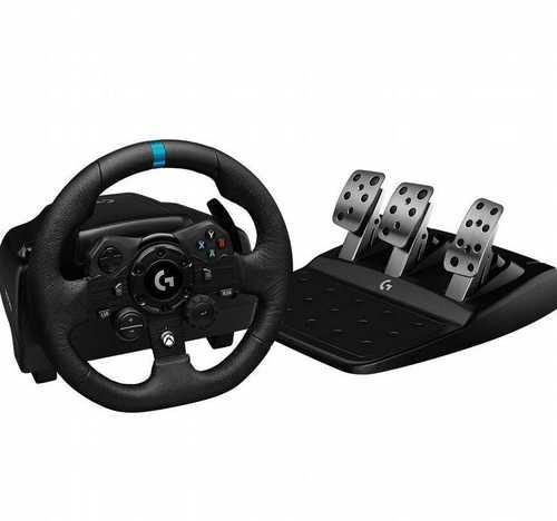 Игровой руль logitech g923 с кпп