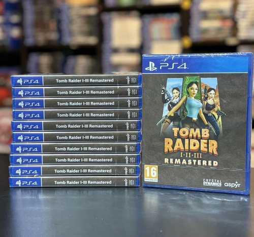 Игра Tomb Raider 1-3 Remastered для PS5