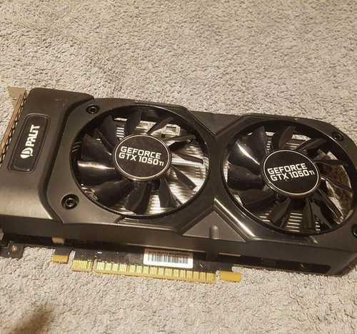 Видеокарта Palit Geforce GTX 1050 Ti. 4gb