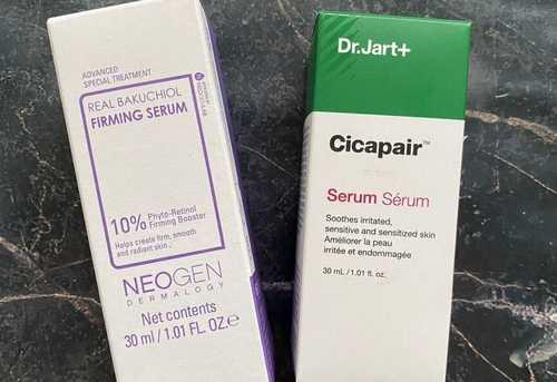 Dr Jart + cicapair serum и Neogen bacuchiol serum