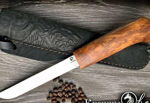 Охотничий нож Эвенкийского народа из кованой х12мф