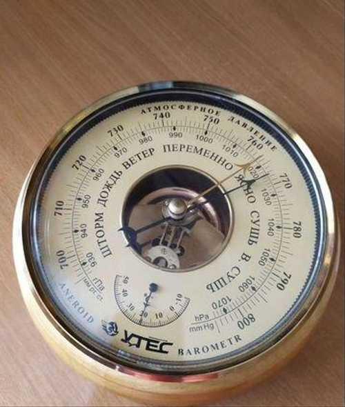 Барометр Утес с термометром