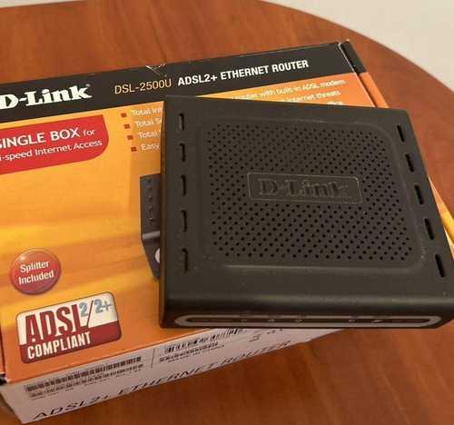 Adsl модем D-Link DSL-2500U