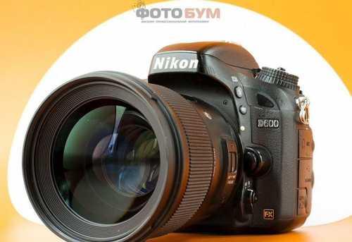Nikon D600 body + Sigma 50mm f1.4 DG Art