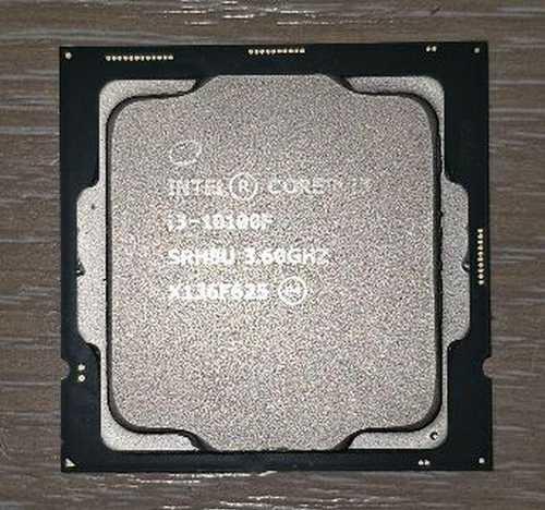 Процессор intel core i3 10100f