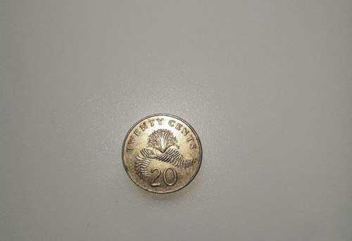 Монета Сингапура 1986 года