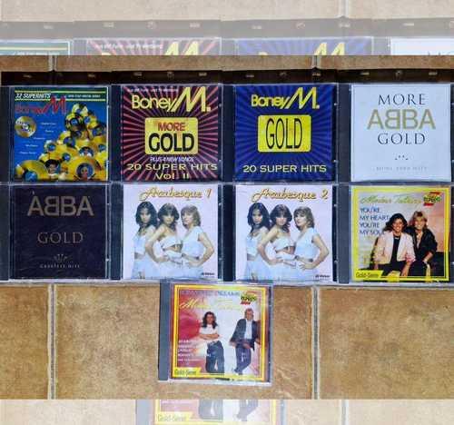 BoneyM, abba, Modern Talking Коллекция CD 9 шт