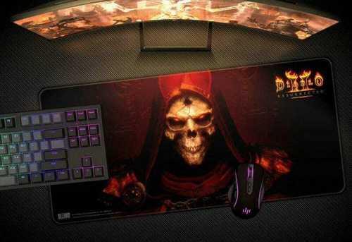 Новый игровой коврик Diablo 900х420 мм