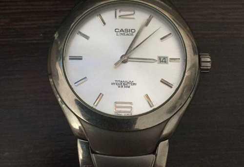 Часы Casio lineage Titanium