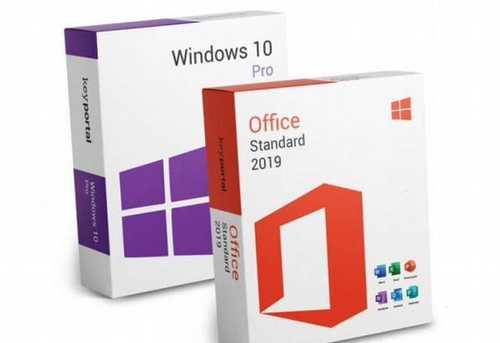 Лиц. Ключ Windows 10/11 про/ Office 21/19/16