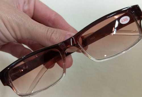 Солнцезащитные очки с диоптриями от-1до -4(62-64)